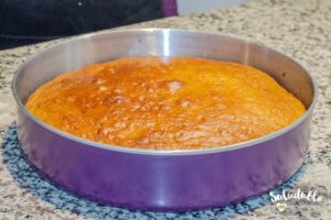 Pastel volteado de naranja - saludableamimanera.com