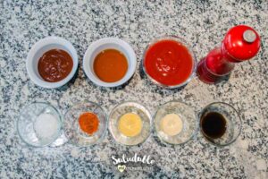 Salsa bbq casera y sin azúcar - saludableamimanera.com