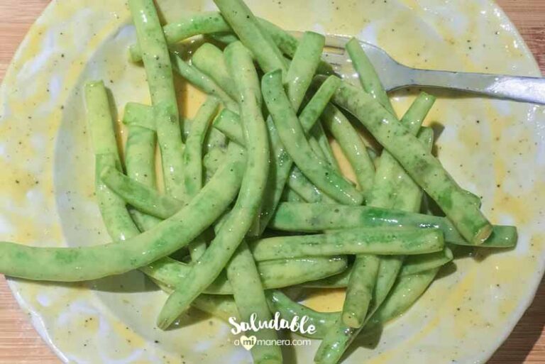 Ejotes empanizados y al horno - saludableamimanera.com